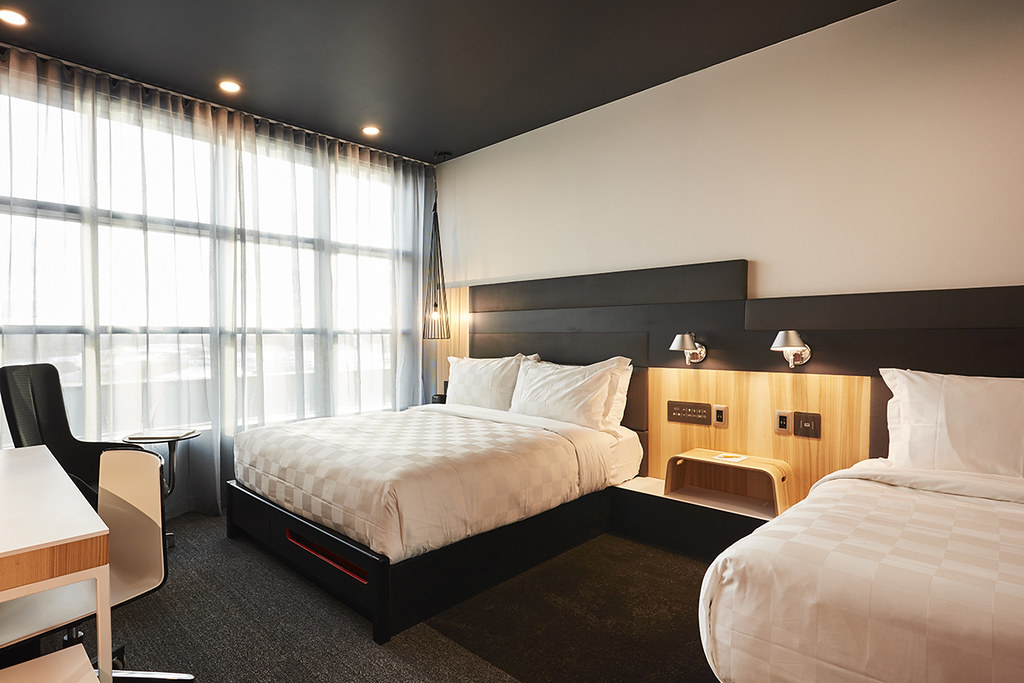 Two queen bed room | Alt Hotel Calgary East Village