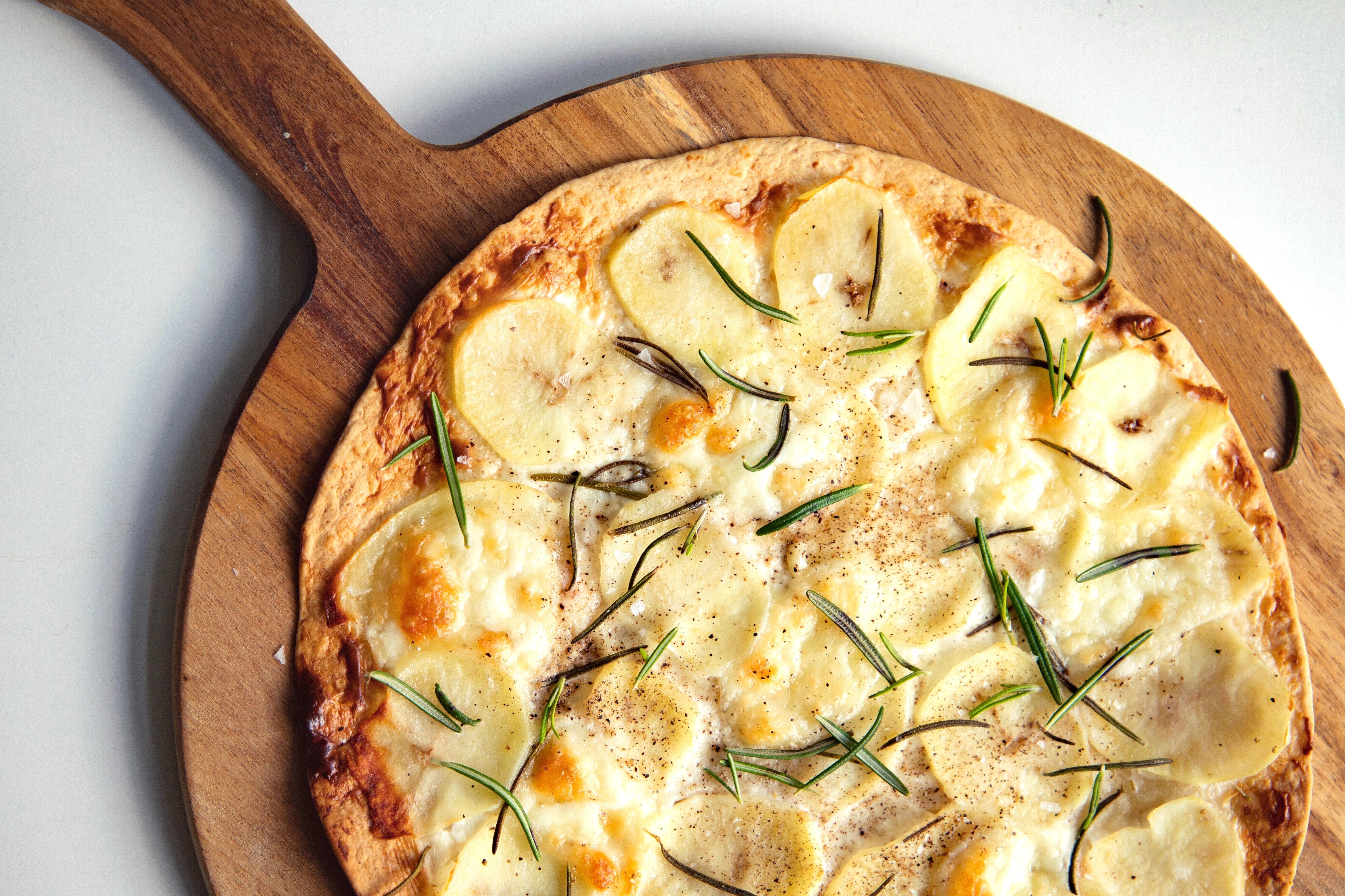 Brandade “Turkish Pizza” from Matthew Swift of Terre Restaurant